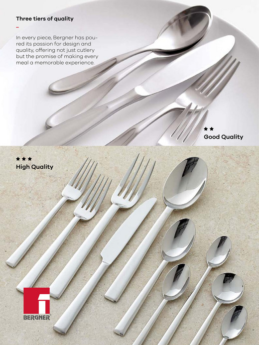 Bergner Europe - Bergner_Cutlery_Catalogue_2024-2025 - Page 4-5