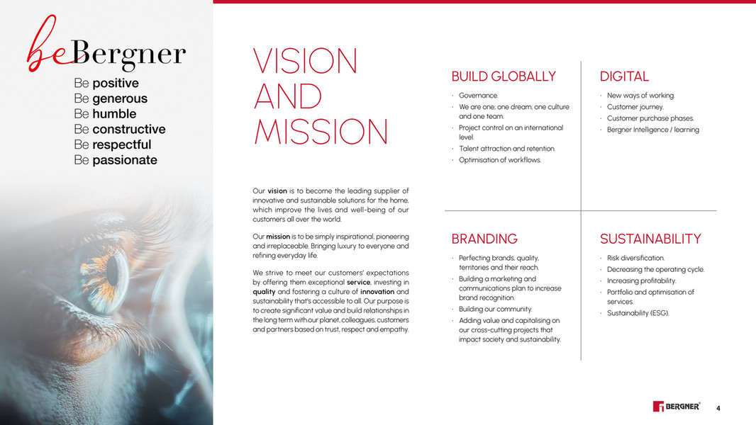 Bergner Europe - BERGNER GROUP CORPORATE PRESENTATION - SEPTEMBER 2024 ...
