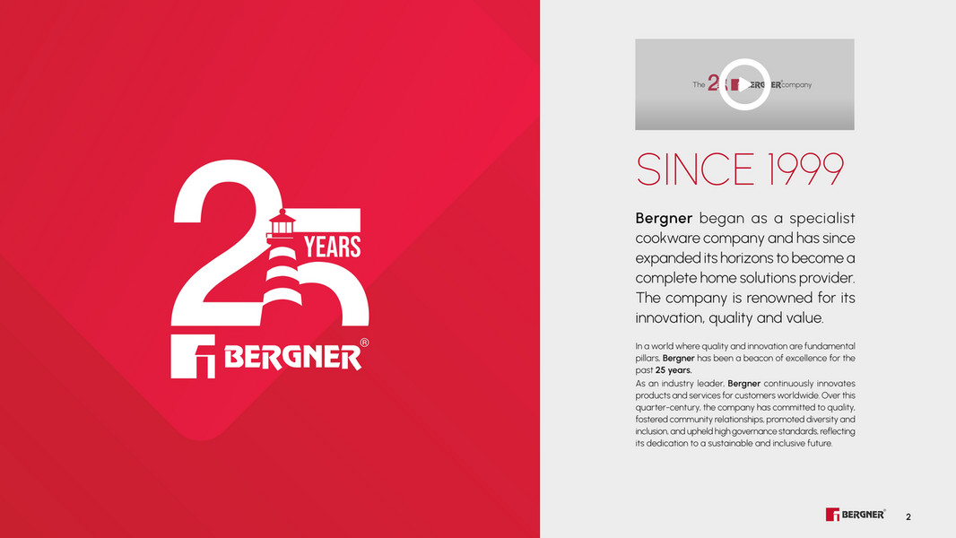 Bergner Europe - BERGNER GROUP CORPORATE PRESENTATION - SEPTEMBER 2024 ...
